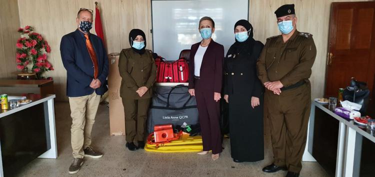 Handover of the donation completing the refurbishment of the Iraqi MoI ...