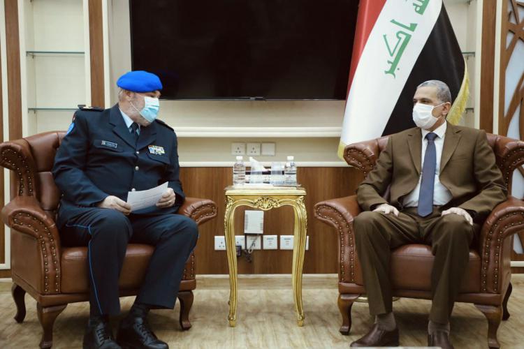 Head of Mission meets with the Minister of Interior - EUAM IRAQ