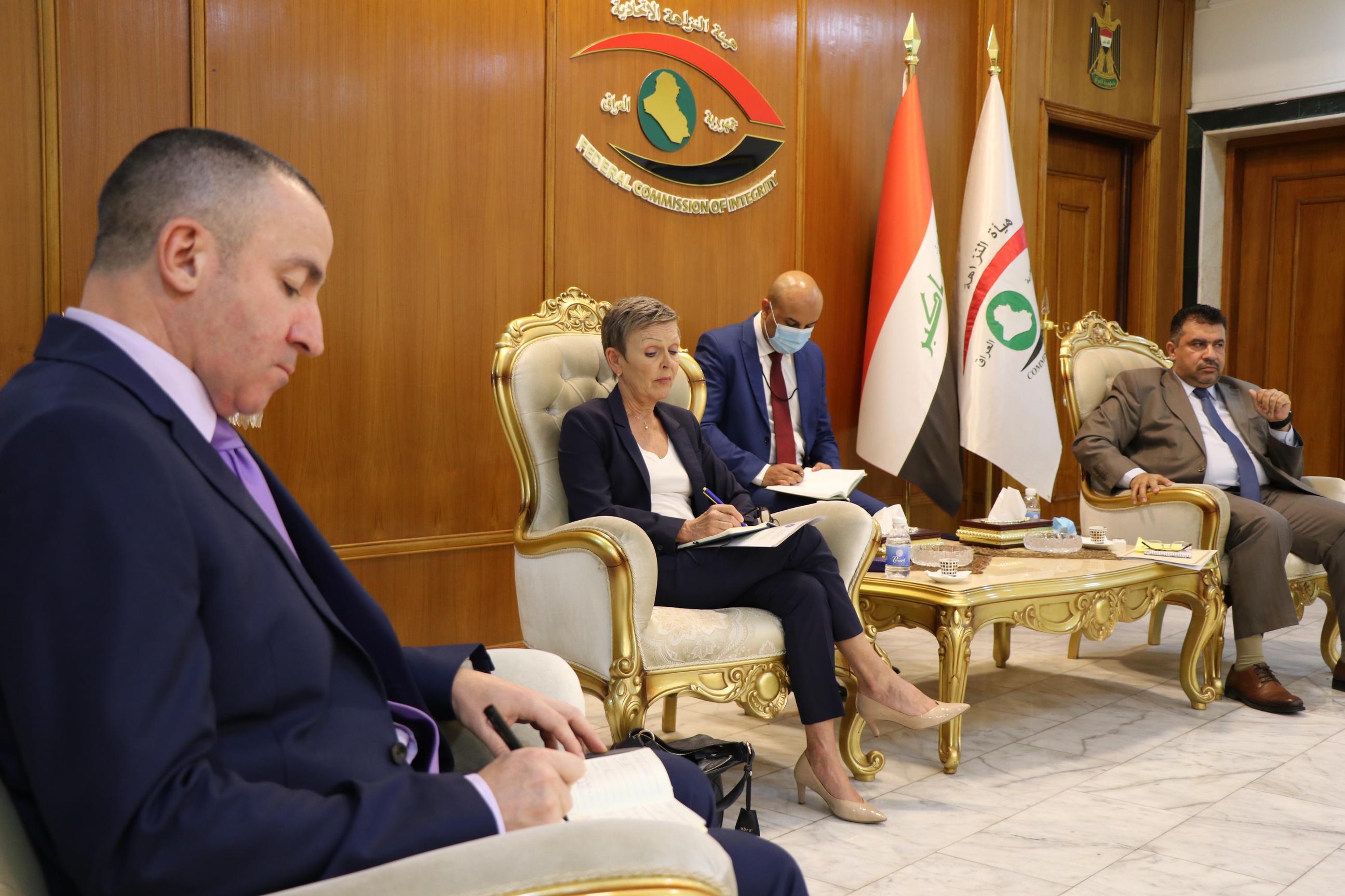 EUAM meets with the Commission of Integrity - EUAM IRAQ